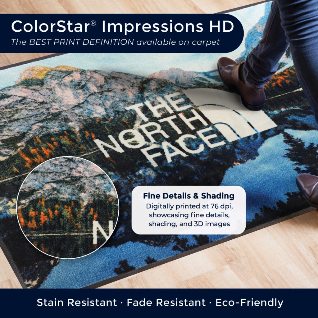 ColorStar Impressions HD Logo Mats | Custom Printed Door Mat